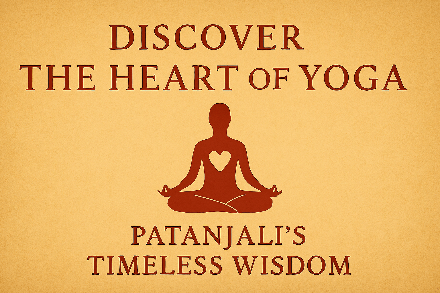 Discover the Heart of Yoga: Patanjali’s Timeless Wisdom