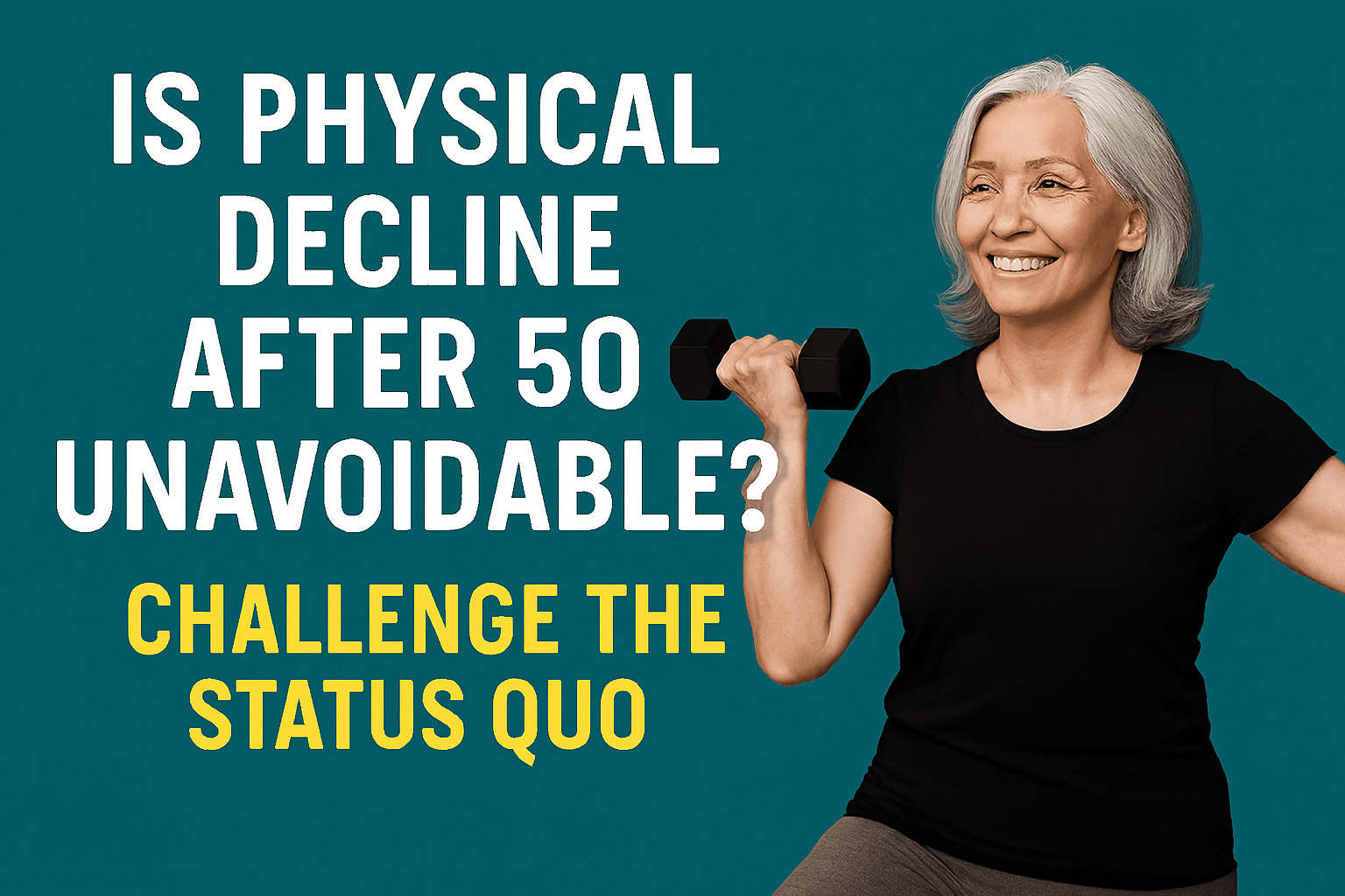 Is Physical Decline After 50 Unavoidable? Challenge the Status Quo